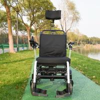 China Brush Motor Light Foldable Electric Wheelchair For Disabled Elderly for sale