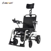 China Lithium Battery Brushless Motor Power Wheelchair With Aluminum Alloy for sale