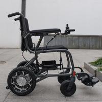 China Lithium Battery Lightweight Foldable Wheelchair With Brushless for sale