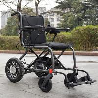China Lightweight Folding Electric Powered Wheelchairs Multifunction 6km/H for sale