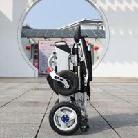 China Aluminum Handicapped Foldable Power Electric Wheelchair 6km/H for sale
