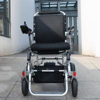 China 250W Brushless Motor Lightweight Foldable Electric Wheelchair for sale