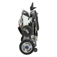 China Lightweight Foldable Electric Wheelchair Brushless Motor Lithium for sale