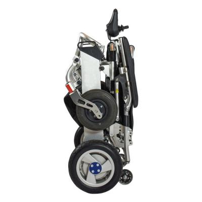 China Lightweight Foldable Electric Wheelchair Brushless Motor Lithium for sale