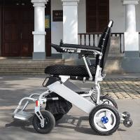 China Portable Foldable Electric Wheelchair 120kg Load For Disabled for sale