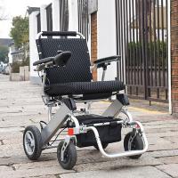 China 9.6AH Lithium Battery Foldable Electric Wheelchair For Disabled for sale