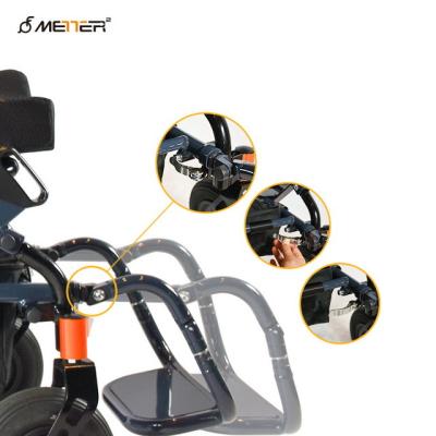 China Lithium Battery Folding Wheelchair Lightweight With Brushless Motor for sale