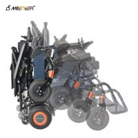 China Handicapped Portable Foldable Electric Wheelchair With 8AH Battery for sale
