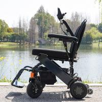 China Lithium Battery Aluminum Electric Wheelchair 6km/Hr for sale