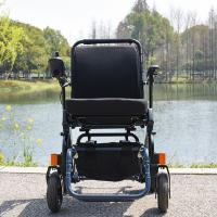 China Lightweight Folding Motorized Wheelchair Aluminum Alloy for sale