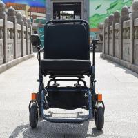 China PU Tyre Foldable Electric Wheelchair Portable Lightweight for sale