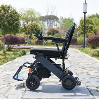 China Foldable Motorized Electric Wheelchair 100KG Load Compact for sale