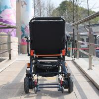 China Portable Folding Electric Wheelchair Lightweight  For Disabled for sale