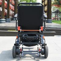 China Foldable PU Tyre Lightweight Motorized Wheelchair Compact for sale