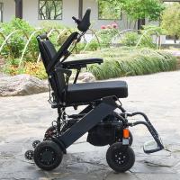 China Aluminum Electric Wheelchair Lightweight Foldable 6km/H for sale