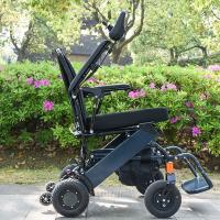 China Electric Foldable Portable Folding Wheelchair Lightweight for sale