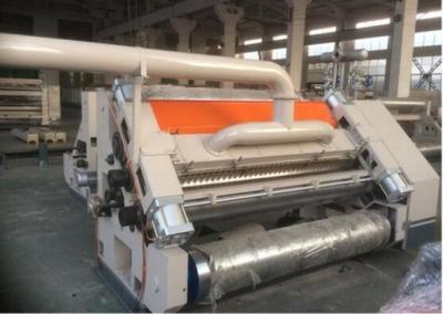 China Electric Heating 1800mm Single Face Corrugating Machine 3 Ply for sale