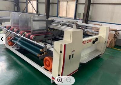 China Two Pieces Carton Folding And Gluing Machine For Corrugated Box for sale