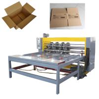 China Semi Auto Slotter Rs 4 Corrugated Carton Box Machine 60pcs/Min for sale