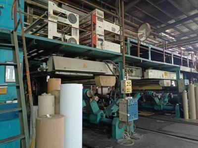 China Second Hand 1800mm Corrugated Cardboard Production Line 100m/Min for sale