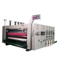 China Auto Feeder 6 Colors Flexo Printer Slotter Machine For Corrugated Carton Box for sale