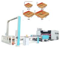 China Pizza Box Flexo Printing Corrugated Carton Box Machine 2600mm for sale