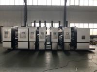China Fruit Pizza Box 2400mm Flexo Printer Slotter Die Cutter 2 Color for sale