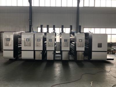 China Fruit Pizza Box 2400mm Flexo Printer Slotter Die Cutter 2 Color for sale