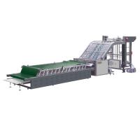 China Plc Automatic 1600mm Corrugated Carton Box Machine Paperboard Flute Laminating for sale