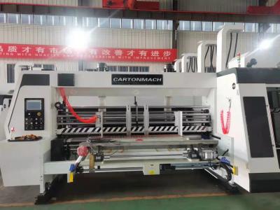 China Automatic 1 Color Flexo Printing Slotting Die Cutting Machine Carton Making for sale