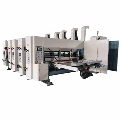China Pizza Box Flexo Printer Slotter Die Cutter Fully Automatic for sale