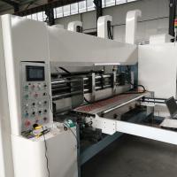 China Fully Automatic 5 Color Flexo Slotter With Stacker Machine for sale
