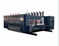 China Corrugated Carton Box Machine Printing 4 Colour Flexo Die Cutting Slotting for sale