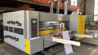 China PLC Corrugated Carton Box Machine Auto Feeding Printing Slotting for sale