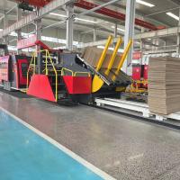 China Flexo Printer Slotter Die Cutter Folder Gluer Corrugated Carton Production Line for sale