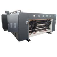 China Flexo Printing Machine And Slotting Die Cutter Multicolor for sale