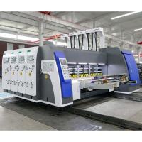 China Pizza Box Multicolor Packing Flexo Printing Slotting Die Cutting Machine 1200*2400mm for sale