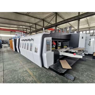 China Automated Flexo Printer Slotter Die Cutter Stacker Machine 150pcs/min for sale
