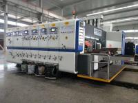 China Fruit Pizza Box Vegetable Box Flexo Printer Slotter Die Cutter  Adjustable Speed for sale