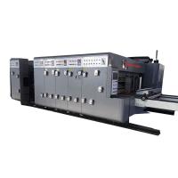 China Lead Edge Feeder 2 3 4 Colors Flexographic Flexo Printer Slotter Die Cutter for sale