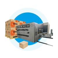 China Mullticolour Printer Slotter Diecutter Carton Box Making Machine High Productivity for sale