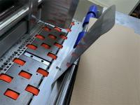 China Pizza Box Automatic Flexo Printer Slotter Die Cutter Folder Gluer Machine Fast Speed for sale