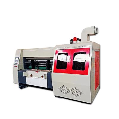 China Small Size Printing Slotting Die Cutting Corrugated Carton Box Machine for sale