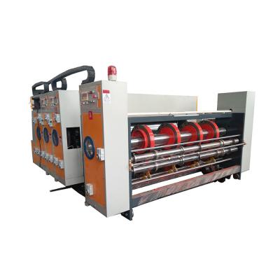 China Pizza Box 3 Colour Corrugated Carton Box Machine Flexo Printing for sale