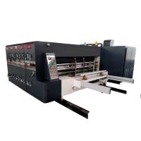 China Flexo Printer Slotter Rotary Die Cutter Stacker Machine High Speed for sale