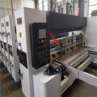 China Computerized Flexo Printer Die Cutting  Corrugated Box Making for sale