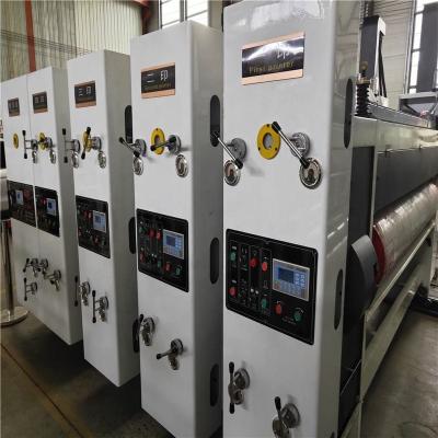 China Flexo Printer Slotter Die Cutter Customized Speed Packaging Production for sale