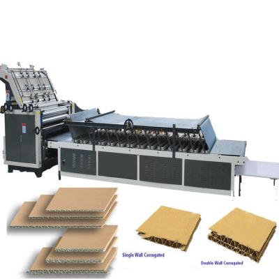 China Corrugated Carton Cardboard Flute Laminating Machine Electric Driven for sale