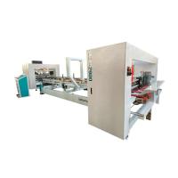 China Folder Gluer 2600 Mm Corrugated Carton Box Machine High Speed Forming for sale