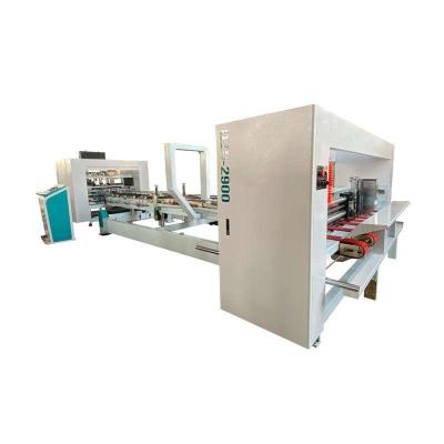 China Folder Gluer 2600 Mm Corrugated Carton Box Machine High Speed Forming for sale